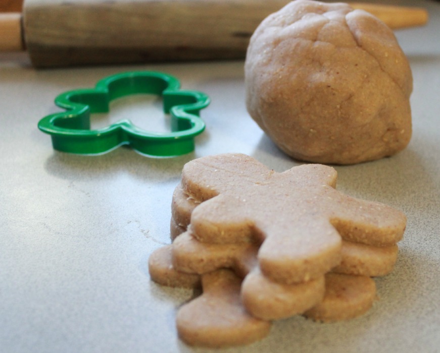 Homemade Gingerbread Playdough Recipe Nerdy Millennial