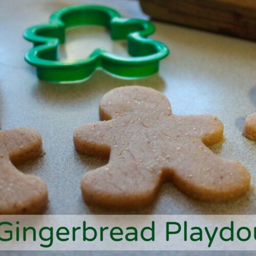 Homemade Gingerbread Playdough Recipe