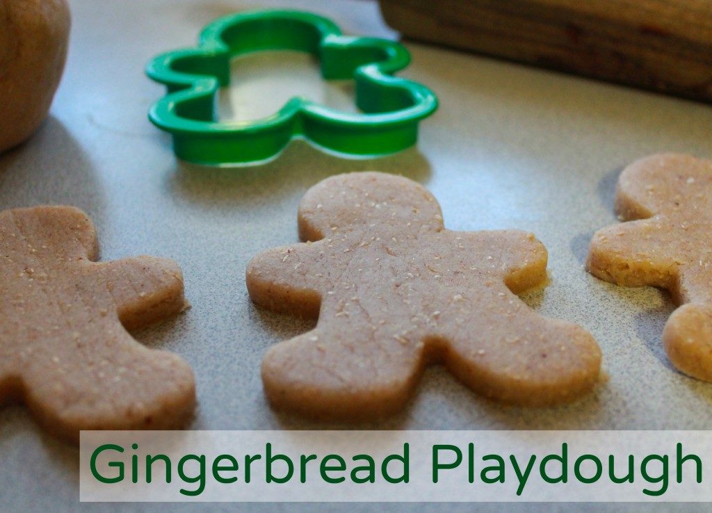 Homemade Gingerbread Playdough Recipe
