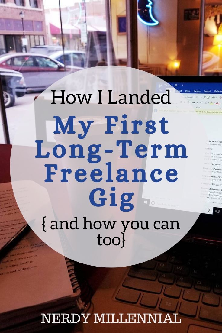 How I Landed My First Long Term Freelance Gig